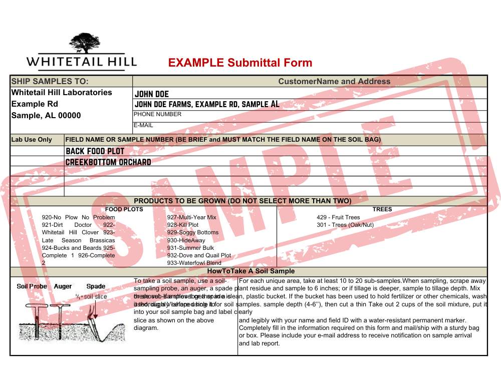 Soil Test Kit – Whitetail Hill Chestnuts